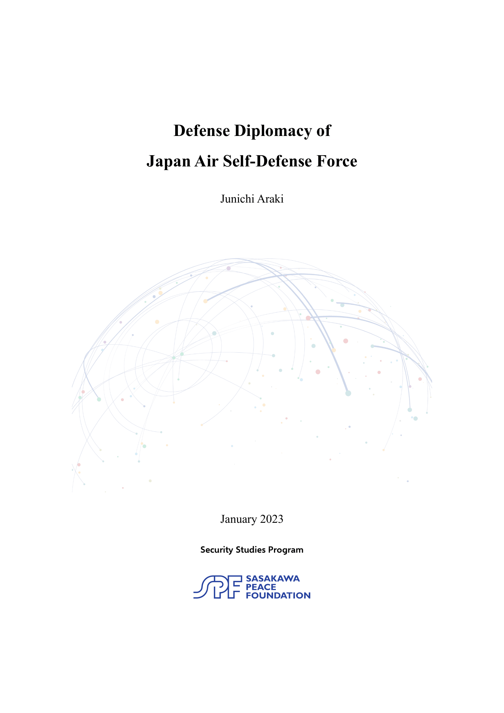 Defense Diplomacy of Japan Air Self-Defense Force | General Affairs and ...